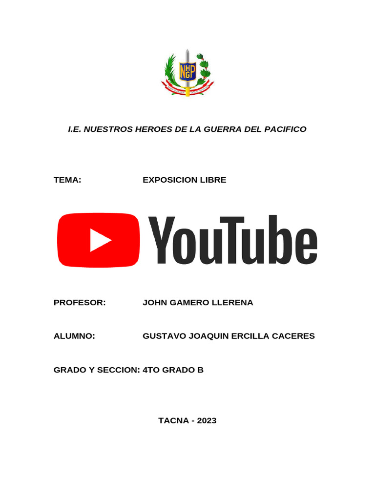 YouTube: Historia y Evolución | PDF | Youtube | Red mundial