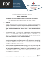 BBBEE Affidavit - Template - EME | PDF | Affidavit | Private Law