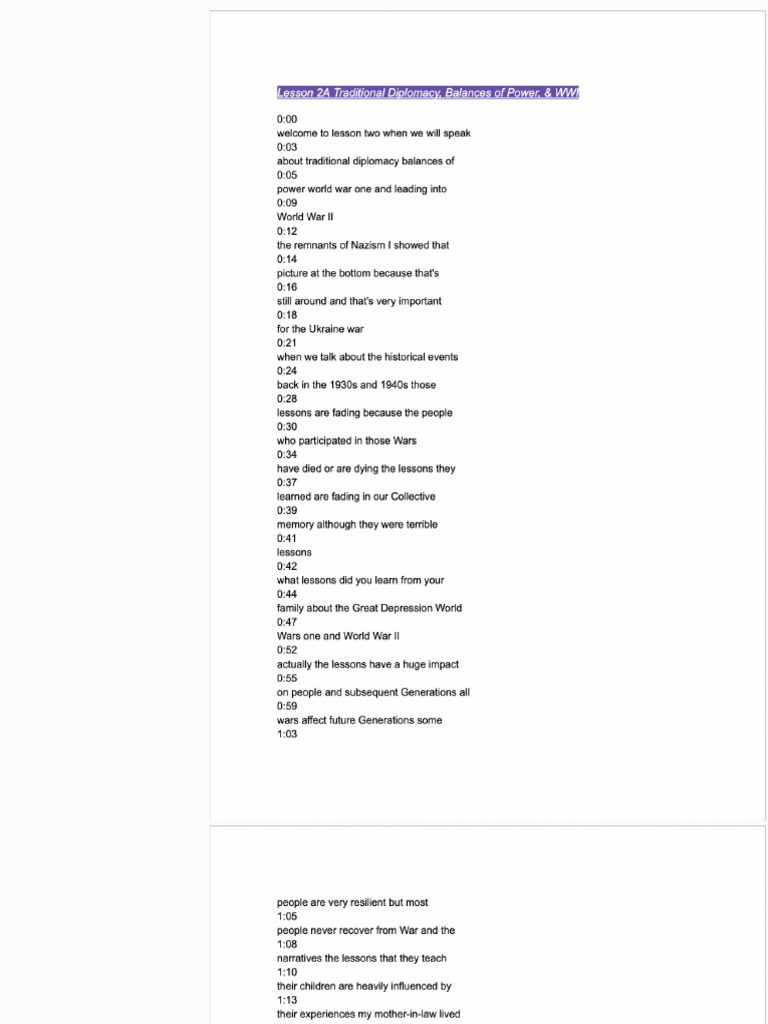 Lesson 2 Transcripts | PDF