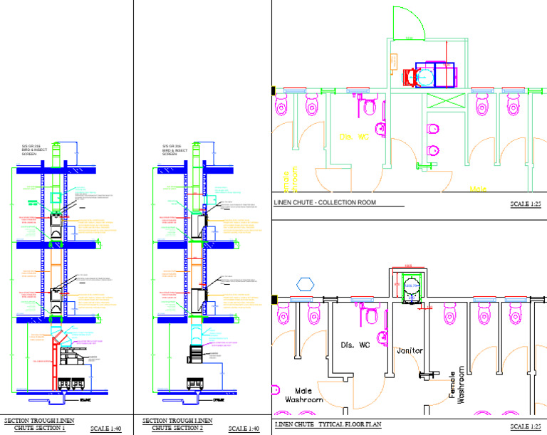 INF - 1 Adjiriganor Hospital - Trash Chute | PDF | Door | Fire ...