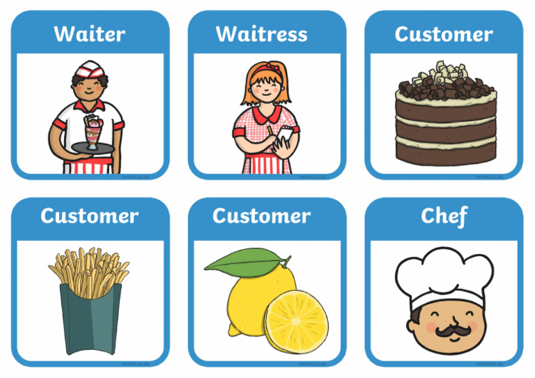 Roles in Restaurant Service | PDF