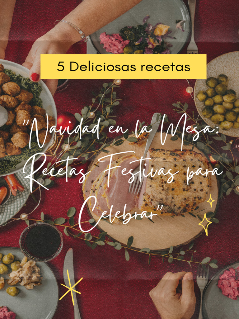 Recetas Navideñas Deliciosas y Fáciles | PDF | Panes | Cocina