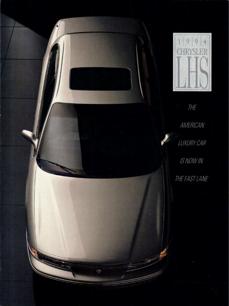Chrysler LHS 1994 USA | PDF