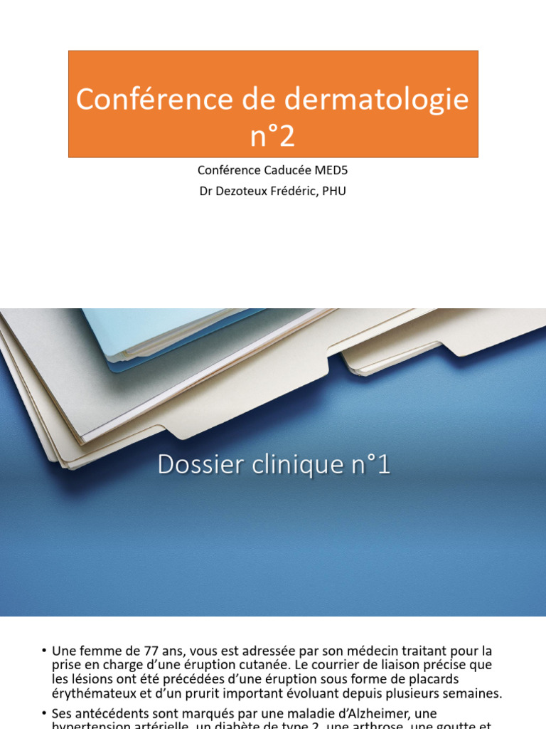 Diagnostic et prise en charge de la pemphigoïde bulleuse | PDF ...