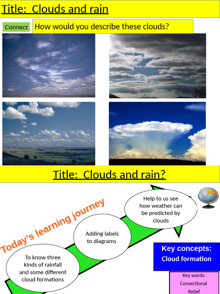 Rain and Clouds | PDF | Cloud | Precipitation