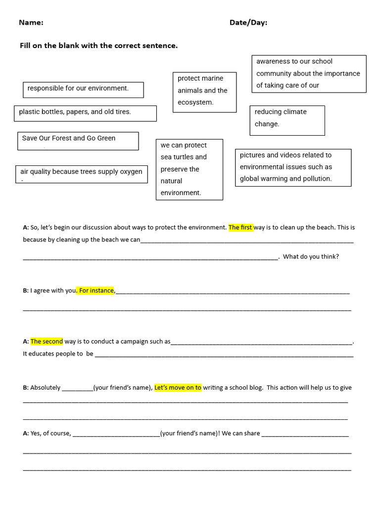 FORM 3 UNIT 4 Ways To Protect Environment | PDF | Natural Environment | Recycling