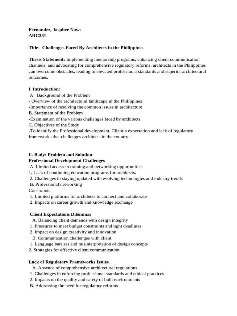 Arc231 Fernandez, Jaspher Nava | PDF | Architect | Communication