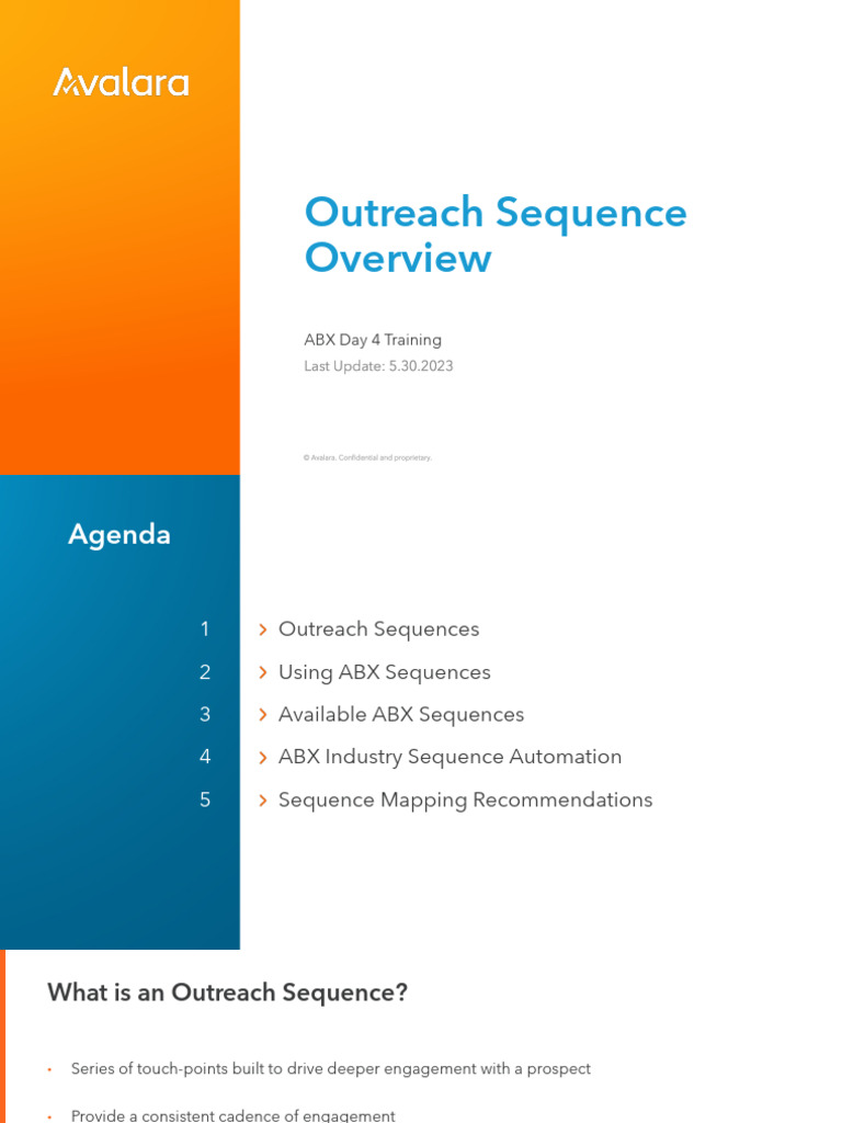 Outreach Sequence Overview | PDF | Computing