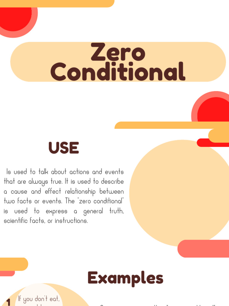 ZerO CONDITIONAL | PDF