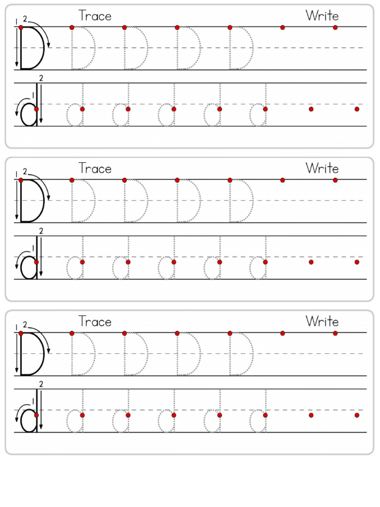 Activity Letter D | PDF