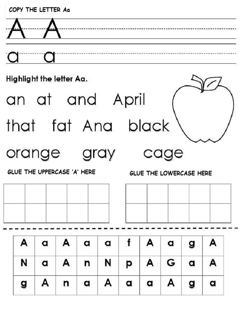 Letter A | PDF