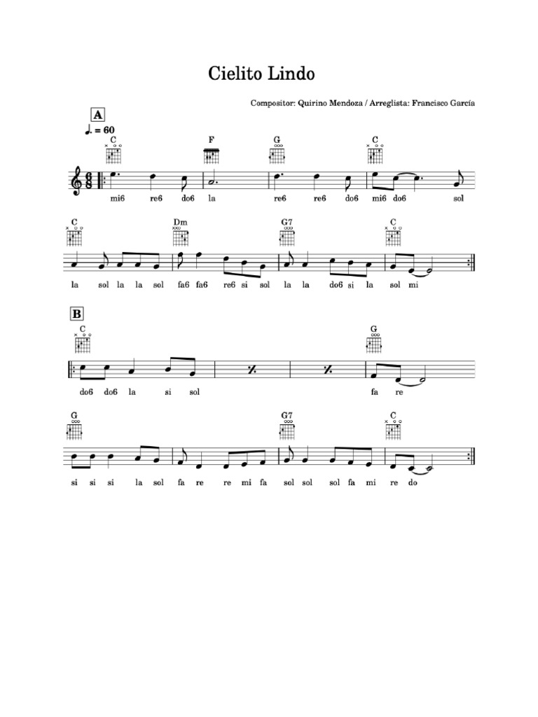 Cielito Lindo | PDF
