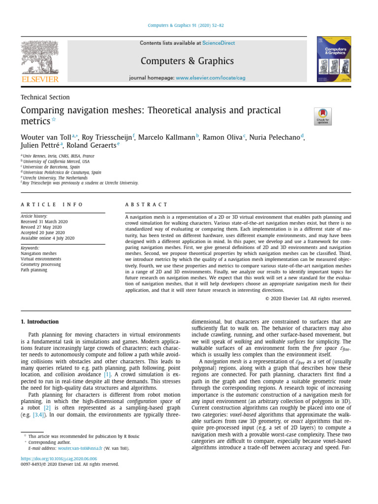 Computers & Graphics | PDF | 3 D Computer Graphics | Polygon