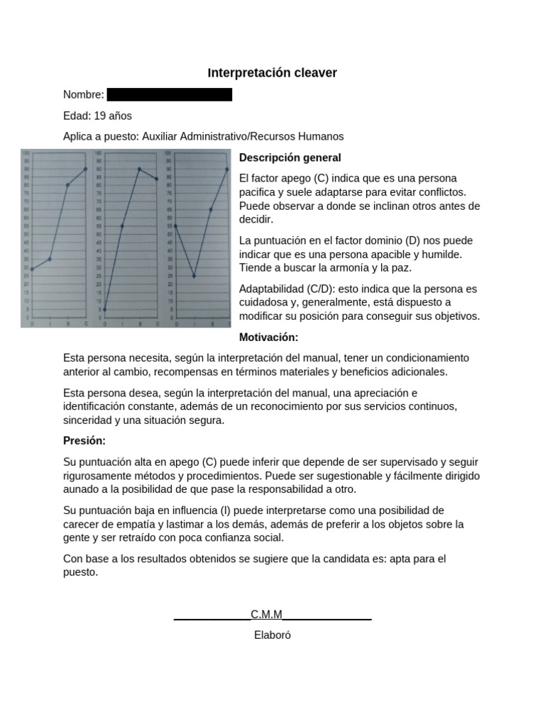 Interpretacion Cleaver | PDF