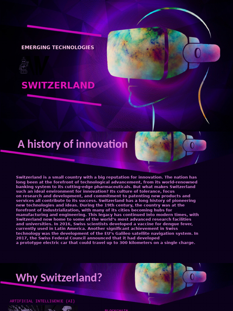 Et in Switzerland | PDF | Switzerland | Artificial Intelligence