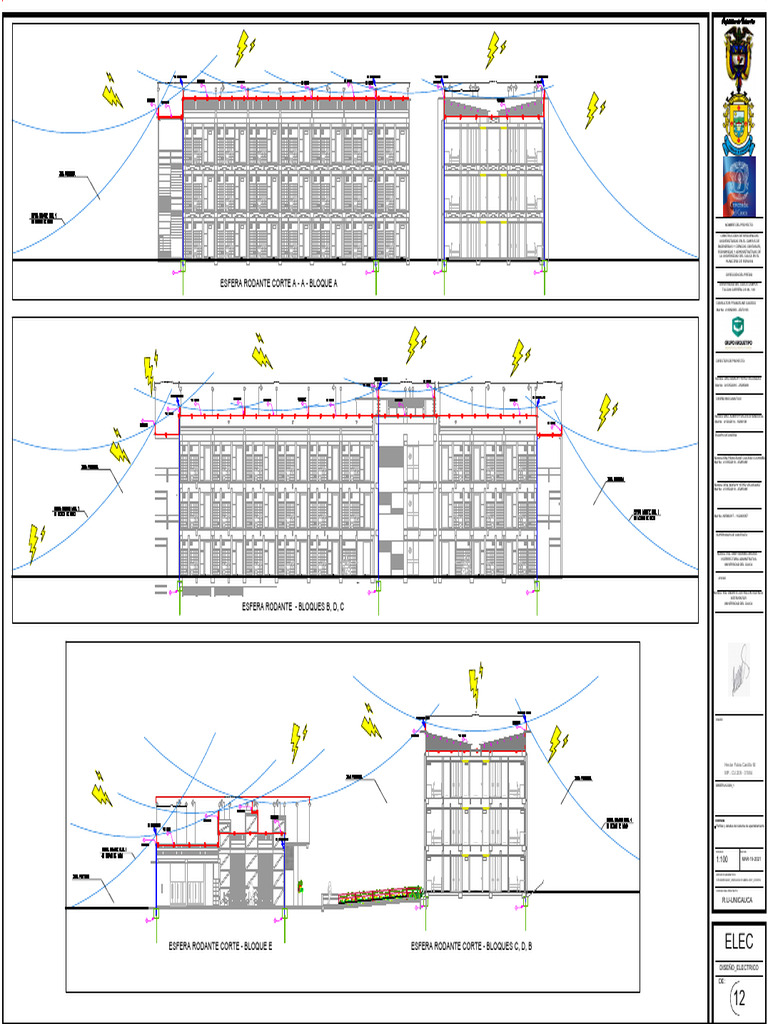 Esfera Rodante Corte A - A - Bloque A: Bloque A Salida Emergencia N°3 ...