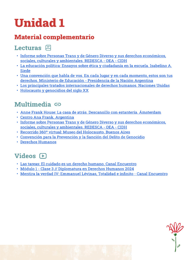 Unidad 1 - Material Complementario Ley Sonia Torres | PDF