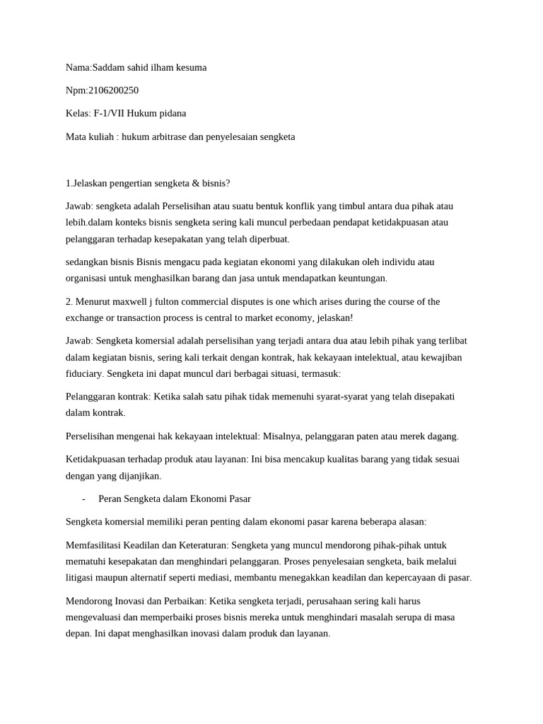 Saddam Sahid Ilham Kesuma (2106200250) | PDF