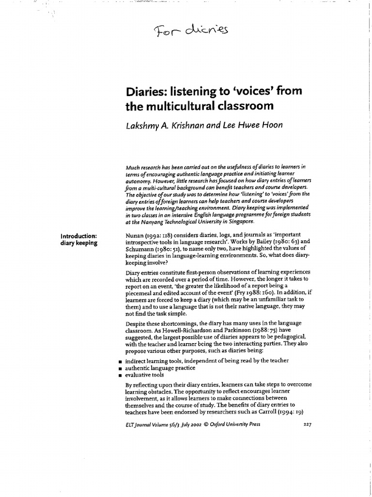 L. A. Krishnan, L. H. Hoon | PDF