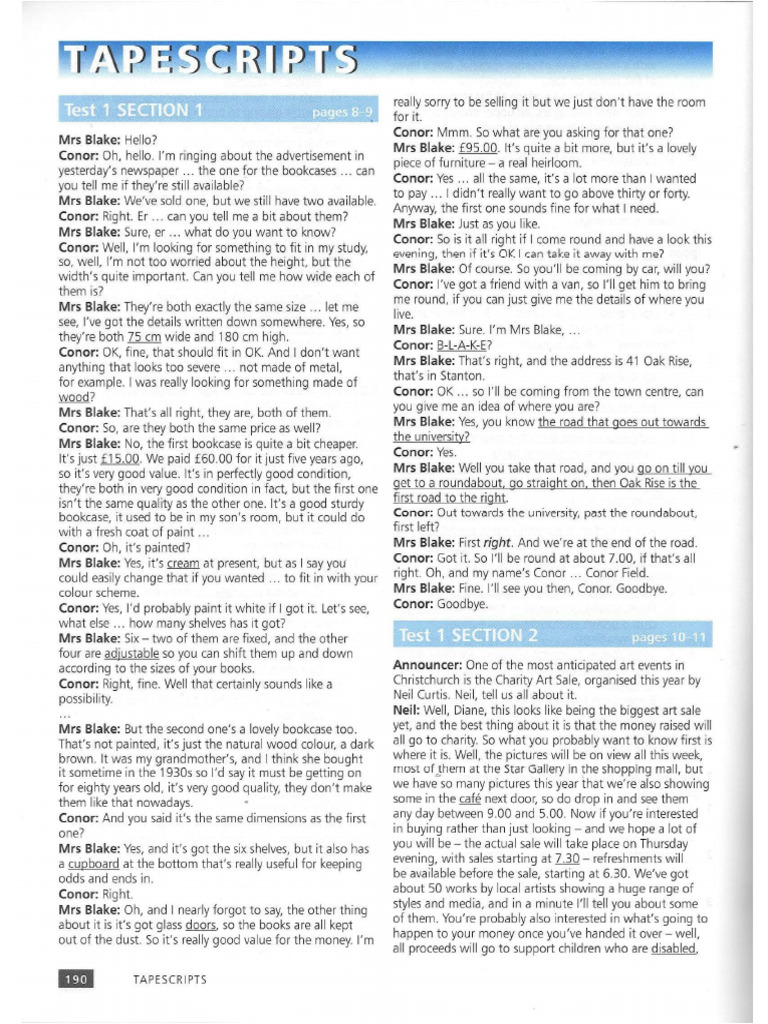 Test 36-41 Script | PDF