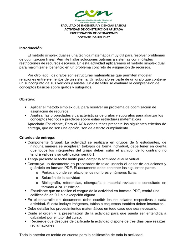 Aca Ii Método Simplex Dual | PDF | Software | Ingeniería de software