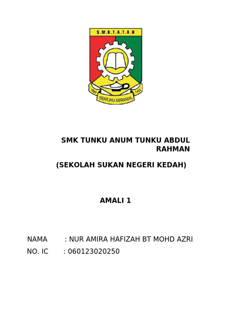 Muka Depan KK | PDF