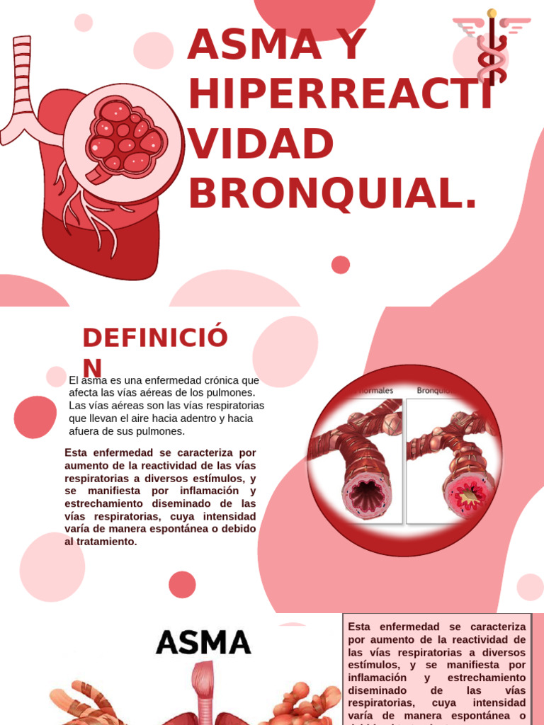 Asma y hiperreactividad bronquial | PDF | Asma | Alergia