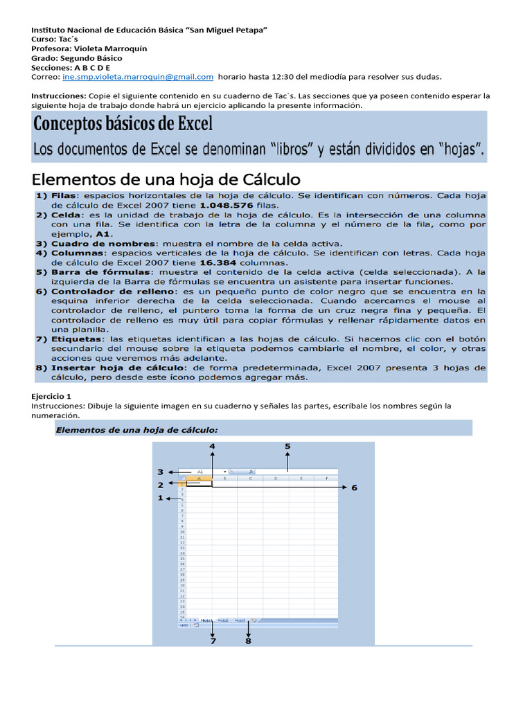 2º - Tac S - Profa. Violeta Marroquín | PDF | Métodos y materiales de enseñanza