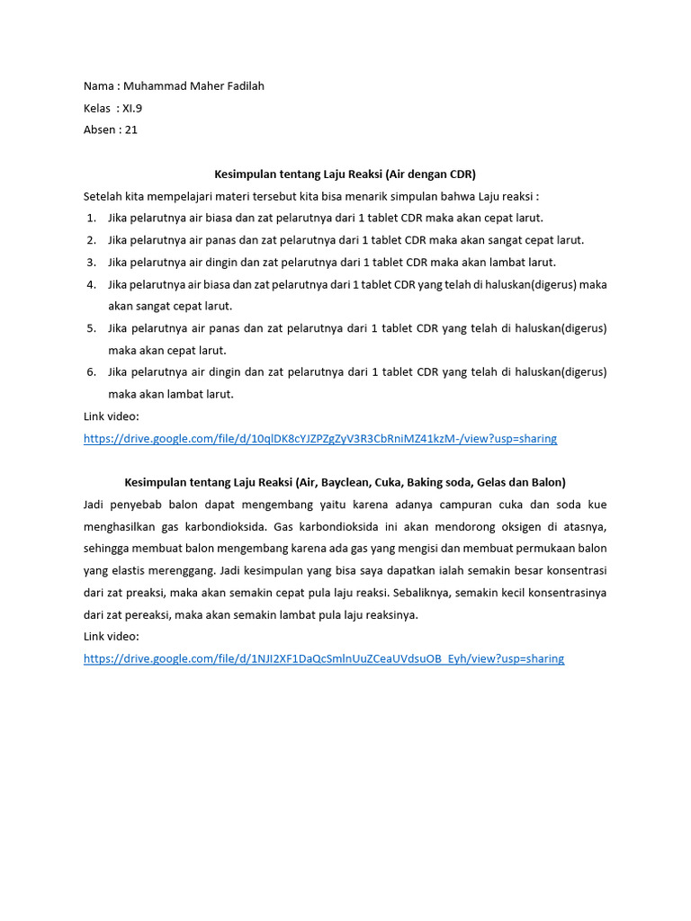 Laju Reaksi 2 | PDF | Kesehatan Holistik | Sains & Matematika