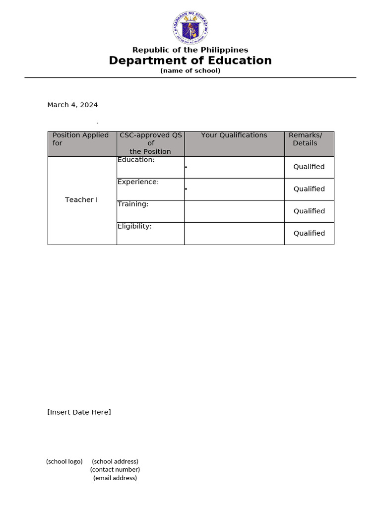 Annex e and F of Do No7 s2023 2 | PDF