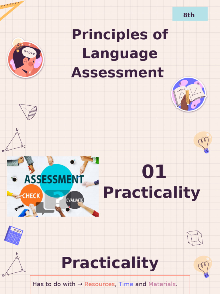 Key Principles of Language Assessment | PDF | Validity (Statistics ...