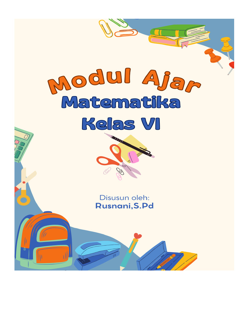 Modul Ajar IBu Rusnani | PDF | Karier & Perkembangan | Seni