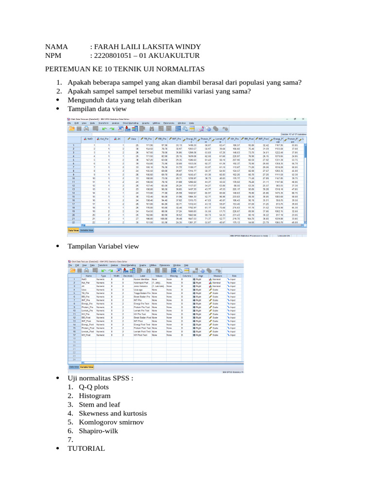 Rancob Pertemuan 10 - Farah | PDF