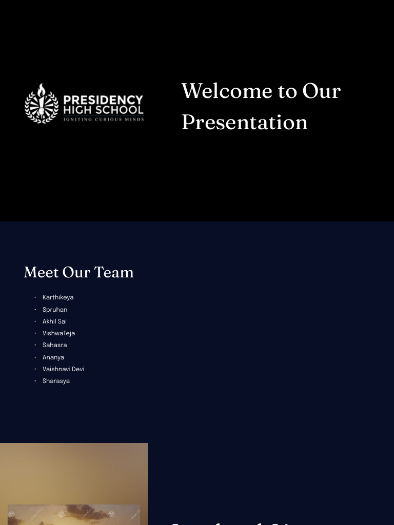 Welcome-to-Our-Presentation | PDF | Pollution | Air Pollution