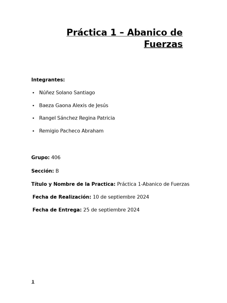 Practica 1 4 | PDF | Fuerza | Ángulo