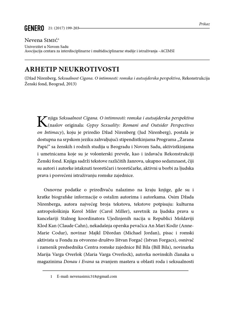 Arhetip Neukrotivosti | PDF