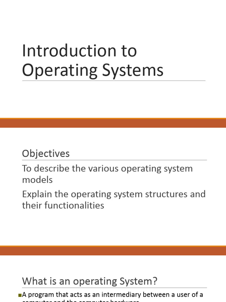 6 - Operating Systems | PDF | Operating System | Programming