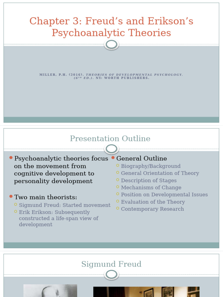 Freud and Erikson's Developmental Theories | PDF | Id | Sigmund Freud