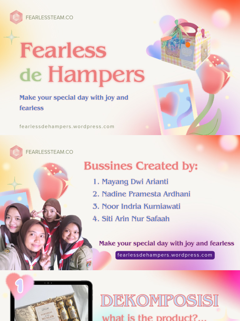 Fearless de Hampers Presentation | PDF