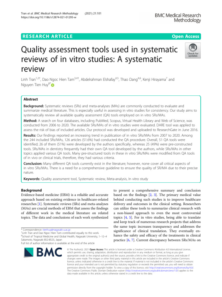 R5 Systematic Review | PDF | Systematic Review | Sampling (Statistics)
