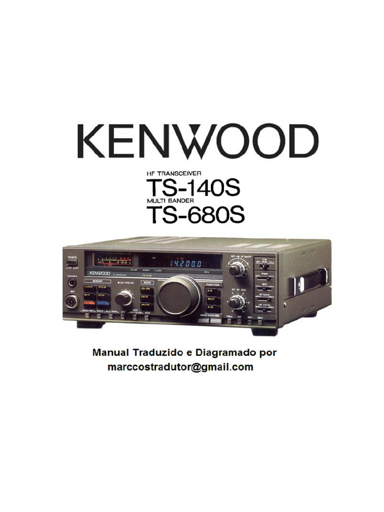 TS-140S - TS-680S Kenwood | PDF | Barulho | Frequência
