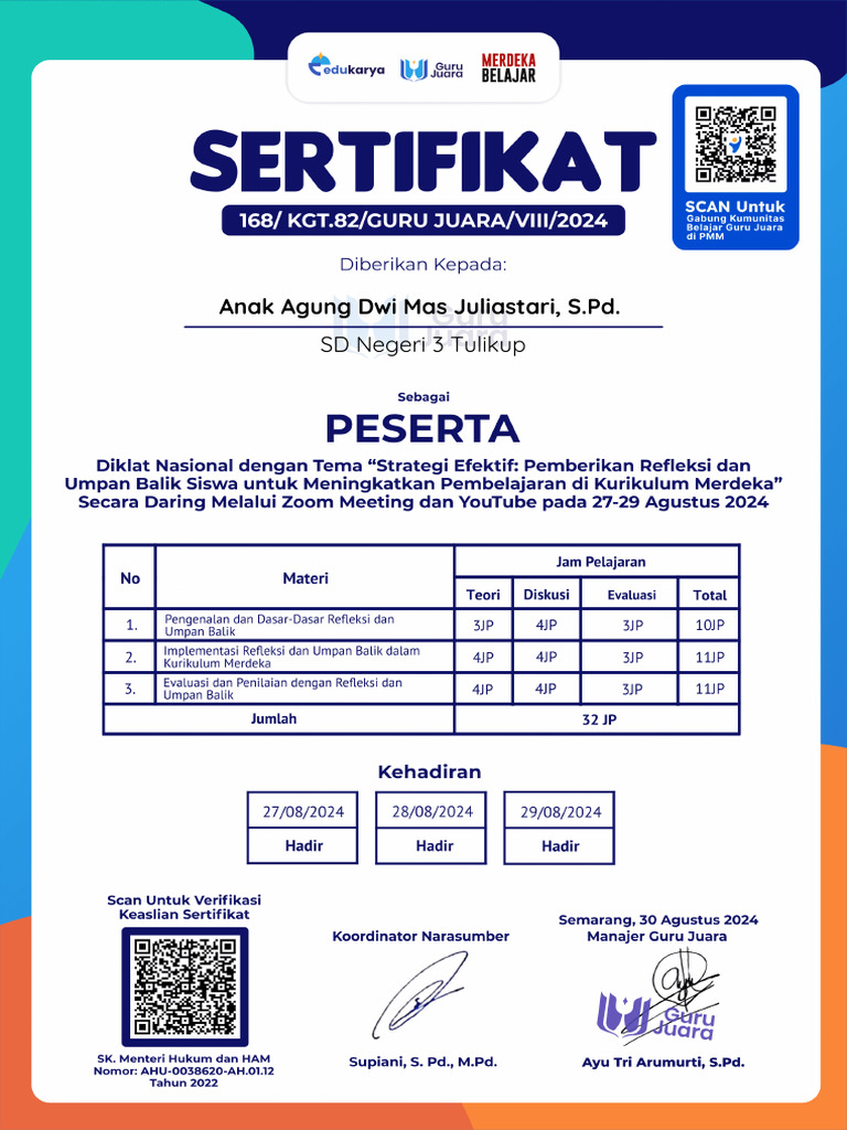 Sertifikat Acc 2 | PDF