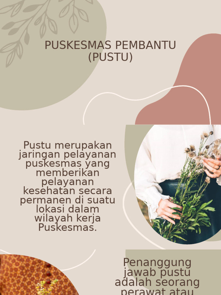 Fungsi dan Tantangan Pustu Kesehatan | PDF | Pengembangan Diri