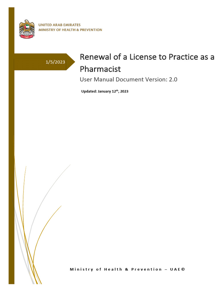Pharmacist License Renewal Guide | PDF | Pharmacist | Icon (Computing)