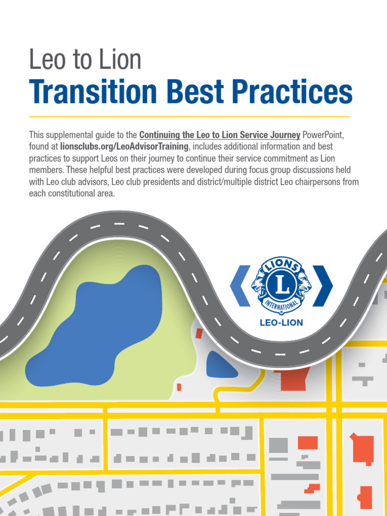 Best Practices for Leo to Lion Transition | PDF | Leadership | Social ...