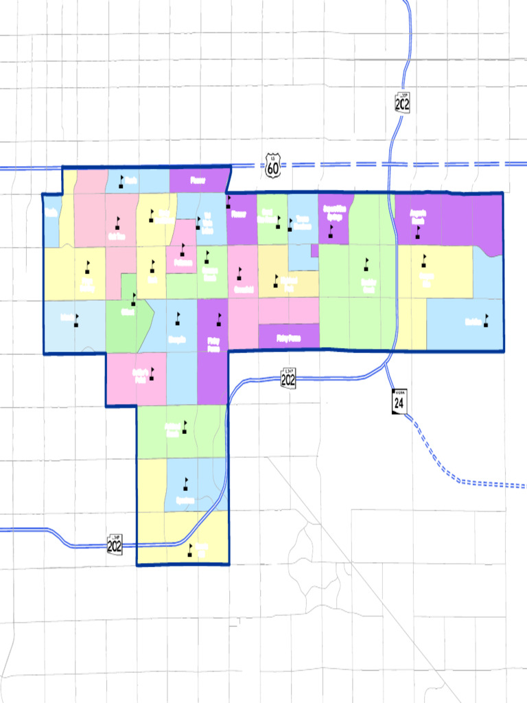GilbertPublicSchoolsBoundaries2021 22 | PDF
