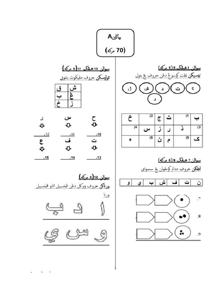 Jawi T1 | PDF