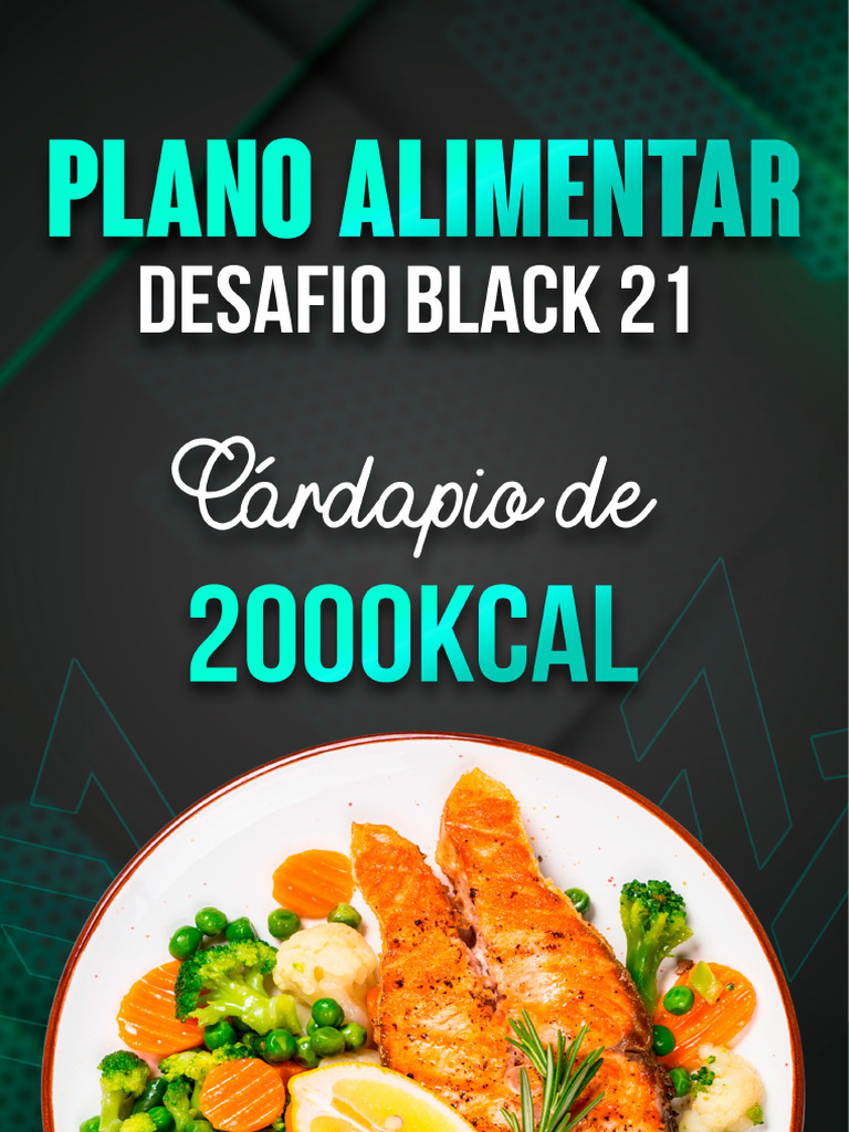 Plano Alimentar 2000 Kcal para Emagrecimento | PDF | Alimentos | Abobrinha