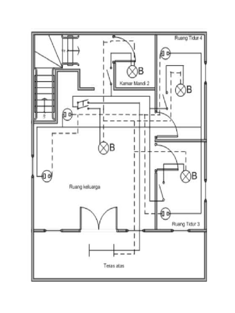 Gambar Denah Instalasi PHB | PDF