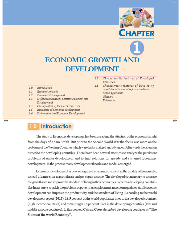 Economic Growth and Development | PDF | Economic Growth | Developing ...